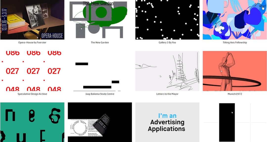 Archive of interactive web covers now online