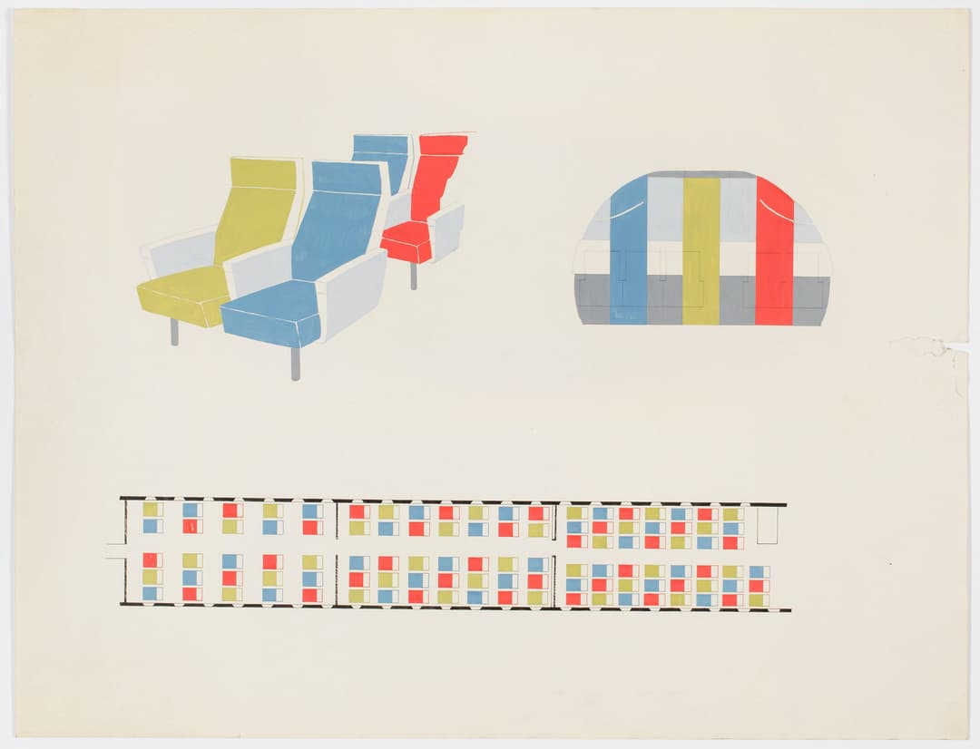 De vliegtuiginterieurs van G. Th. Rietveld